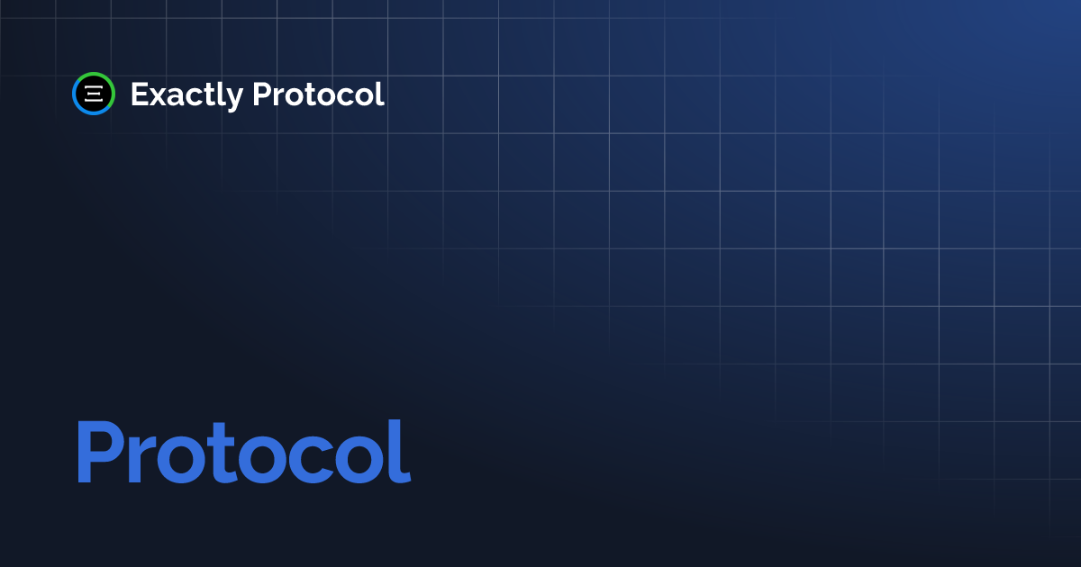Protocol | Exactly Protocol