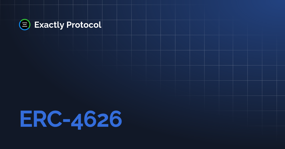 ERC-4626 | Exactly Protocol